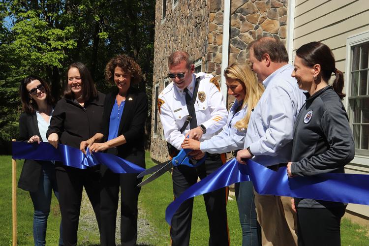 With one snip and kind words, Mendham Twp. officially opens new police ...