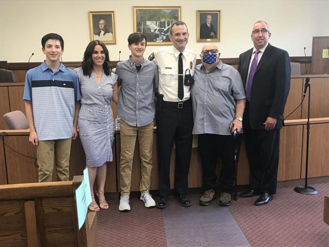 Watchung swears in new police chief, patrol officers | News ...