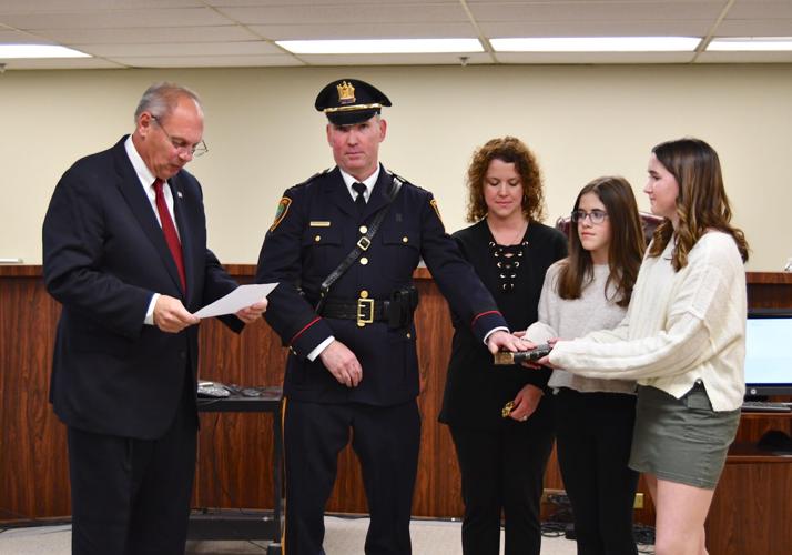 (VIDEO) West Caldwell's Declan Beere promoted to police captain | News ...