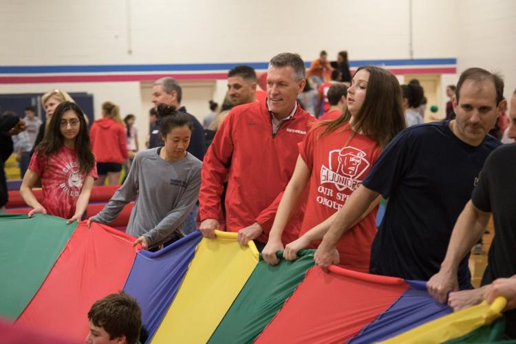 Rutgers athletes help at YMCA program for autistic children in Basking ...