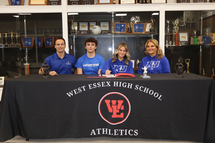 Four West Essex students commit to continue playing sports in college ...