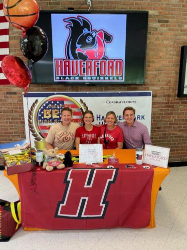 Hanover Park basketball player signs with Haverford College | Florham ...