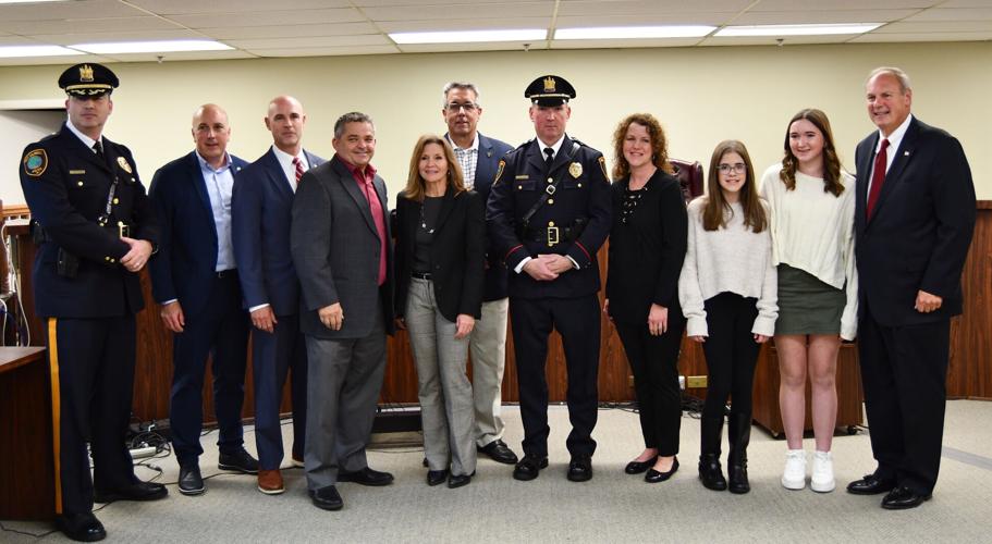 (VIDEO) West Caldwell's Declan Beere promoted to police captain | News ...