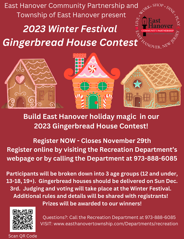 Community Partnership and Township of East Hanover host gingerbread ...