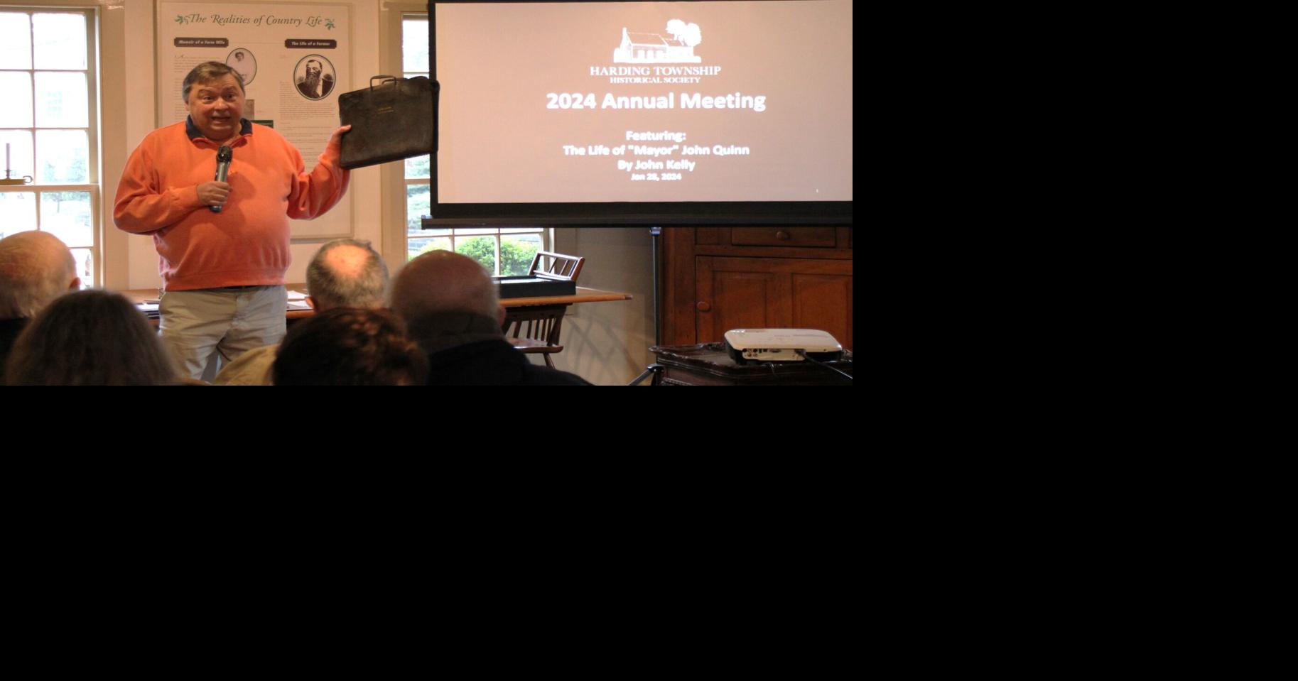 Early Harding mayor's life recalled during Historical Society's annual ...