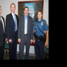 New Watchung police officers hired, and veteran promoted to sergeant ...