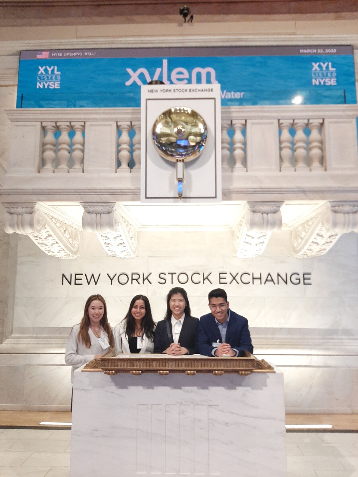 Chatham High School students visit New York Stock Exchange | News ...