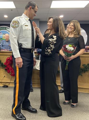 'Three Michaels' sworn in for promotions with Mount Olive Police ...