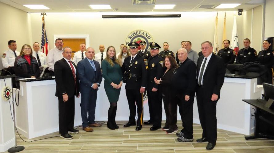 Roseland promotes two police officers to the rank of patrol sergeant ...