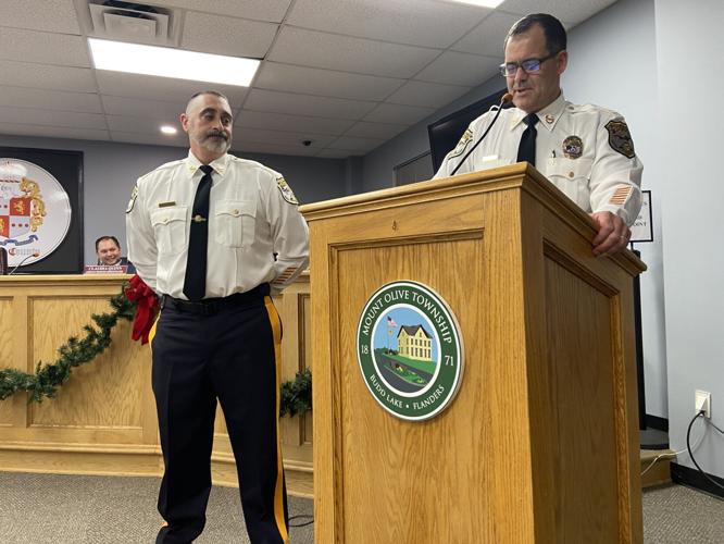 'Three Michaels' sworn in for promotions with Mount Olive Police ...