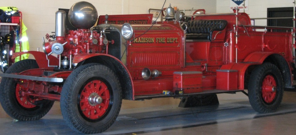 Fire engine, gift in 1921, comes home to Madison | News ...