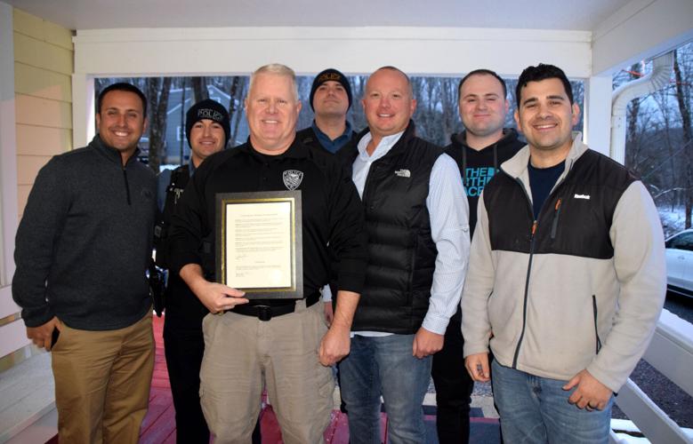 Tewksbury Police Chief Barlow honored for 30 years of service | News ...
