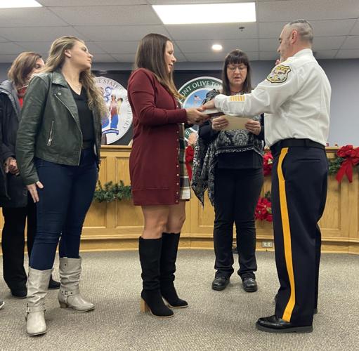 'Three Michaels' sworn in for promotions with Mount Olive Police ...
