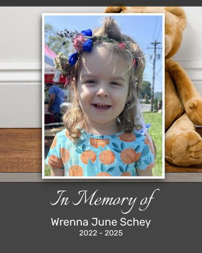 Wrenna June Schey, Mount Olive mayor's granddaughter, loses cancer ...
