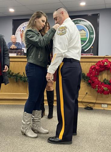 'Three Michaels' sworn in for promotions with Mount Olive Police ...