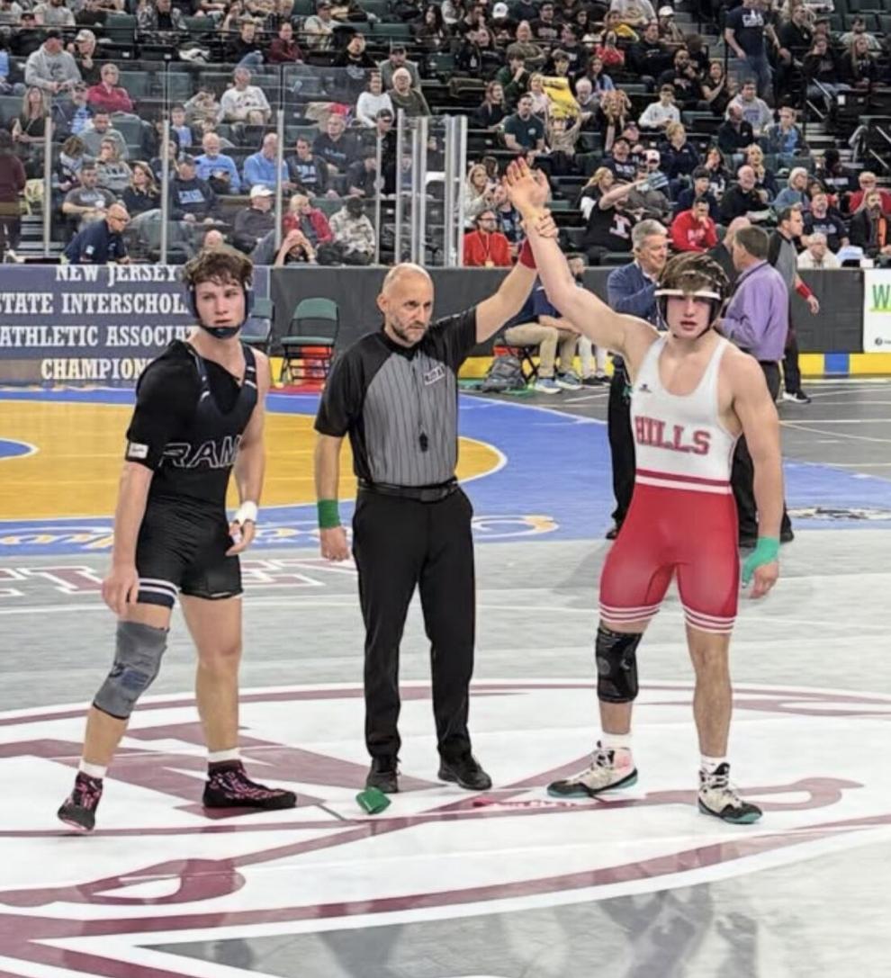Morris Hills' DiMarzio finishes sophomore wrestling campaign in ...