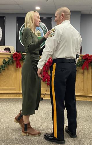 'Three Michaels' sworn in for promotions with Mount Olive Police ...