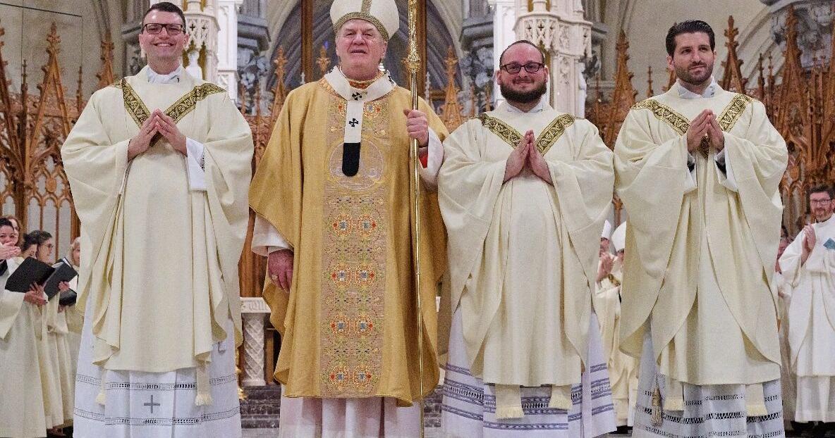 Rubinich ordained to serve as new priest at St. Aloysius Church in ...