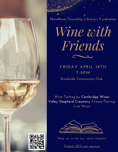 Mendham Township Library’s Wine with Friends Fundraiser | Observer ...