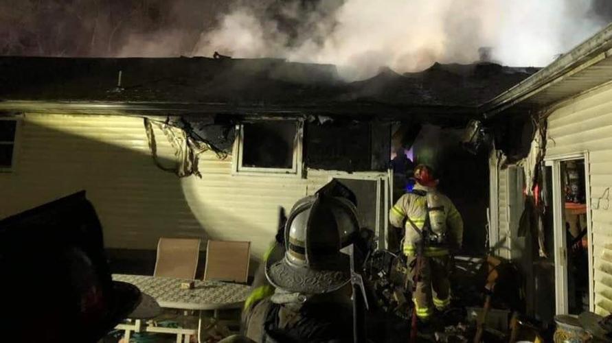 Heavy fire ravages Route 31 home on freezing night in Annandale | News ...