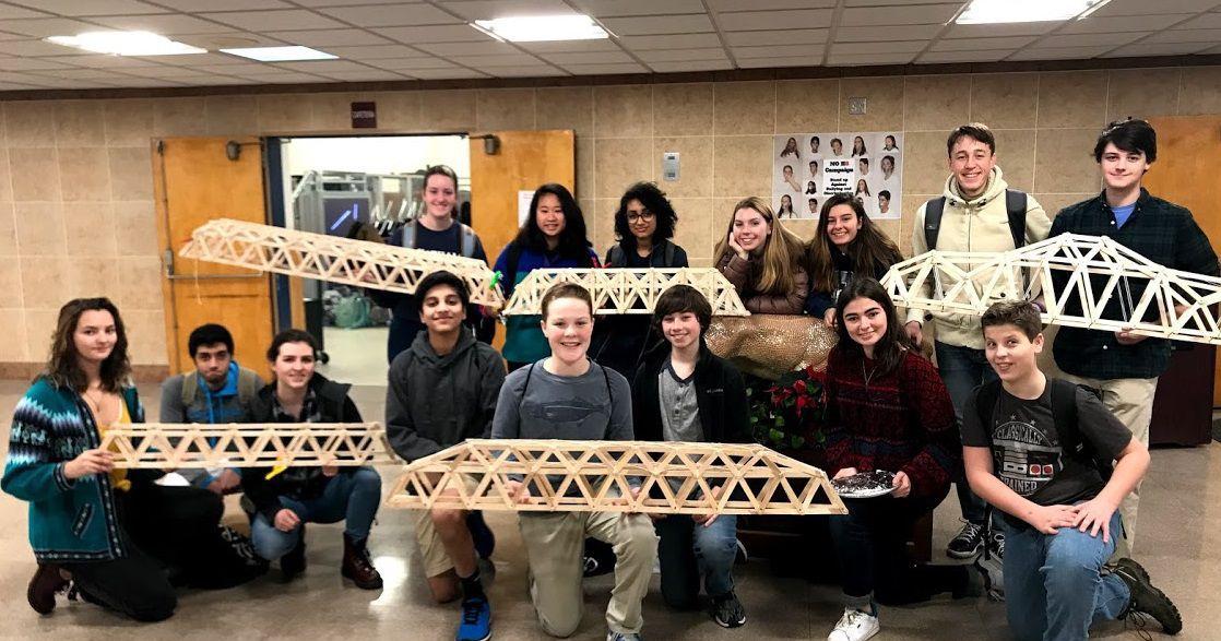 CHS Tech Club teams place in Bridge Building Competition | News ...