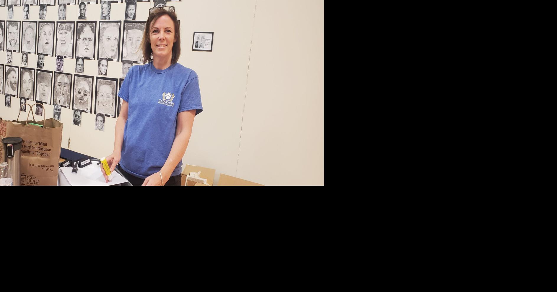 Even in setup, annual Chatham Student Art Show a labor of love | News ...