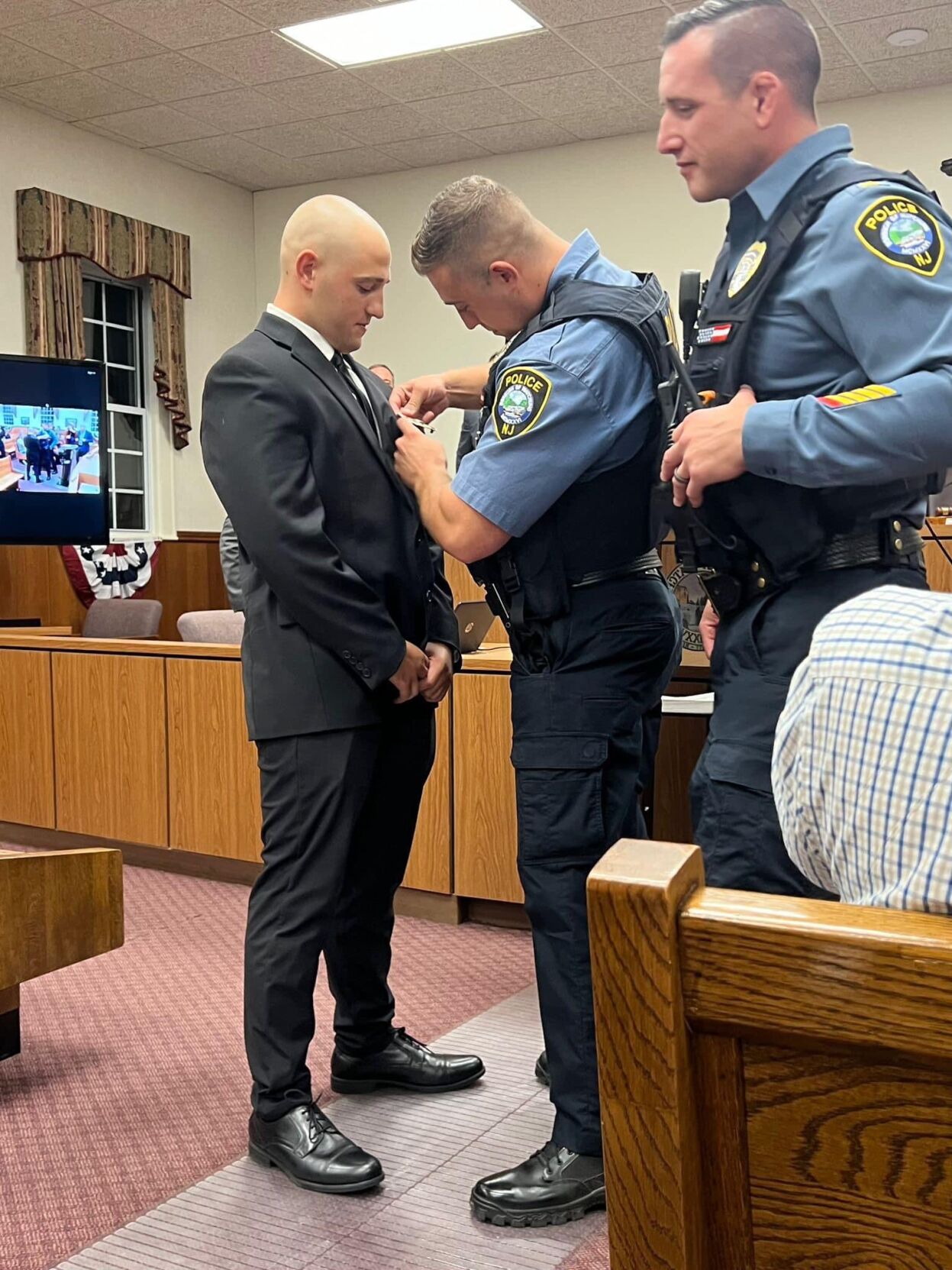 John Calleo joins his brother on the Watchung Police Department as ...