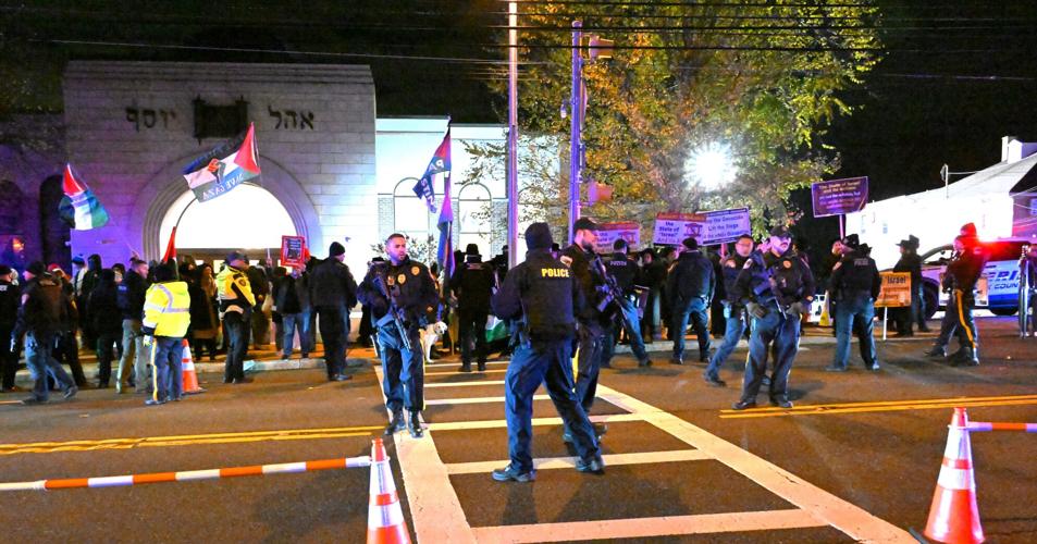 Six arrested while protesting SSTC event featuring Yoav Gallant | West ...