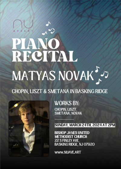 Piano Virtuoso Matyáš Novák to Enchant Audience with Timeless Classics ...