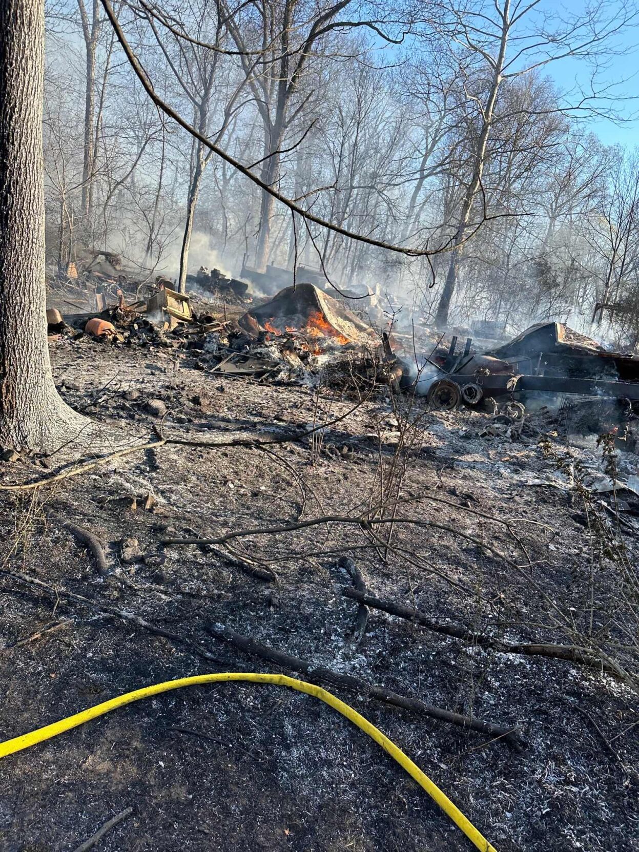 Brush fire stopped near Mountain Park in Bernards Township | News ...