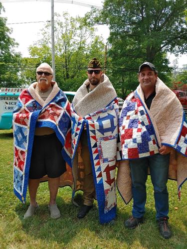 Local war heroes recognized by the Quilts of Valor Foundation ...