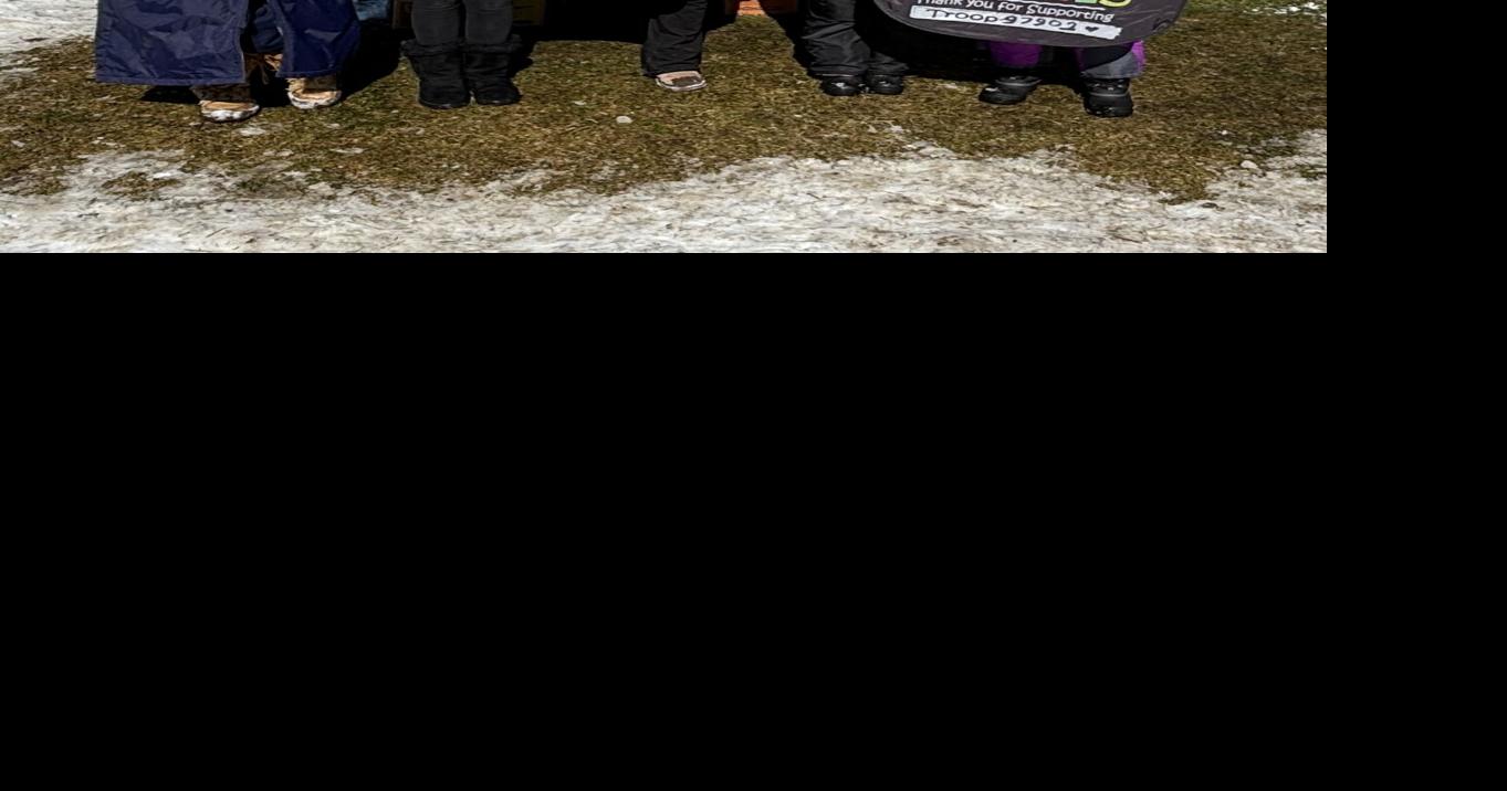 Cold weather no match for eager Girl Scouts and hungry cookie buyers ...