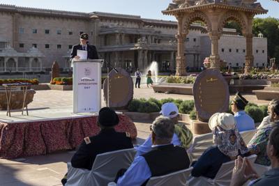 BAPS Swaminarayan Akshardham Shines Spotlight on Heroes: Veterans ...