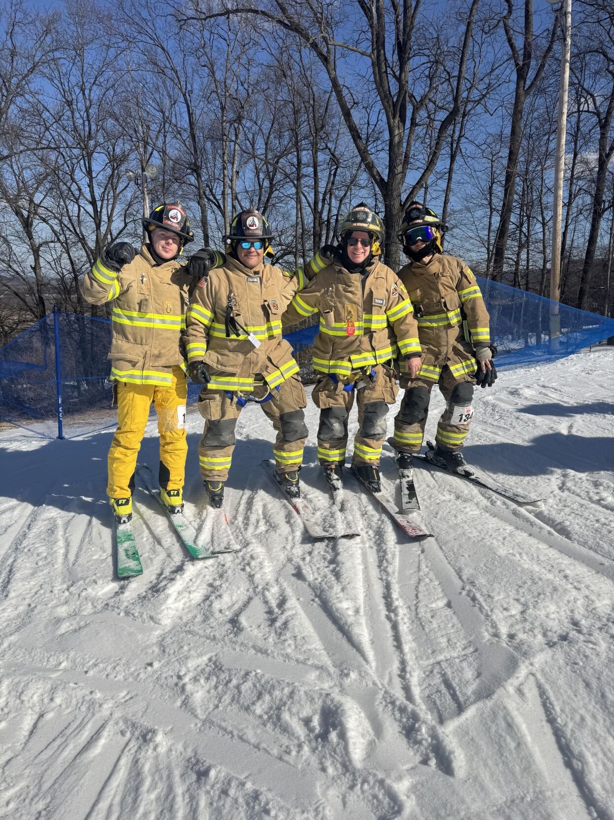 Florham Park firefighters win ski race benefiting burn victims | News ...