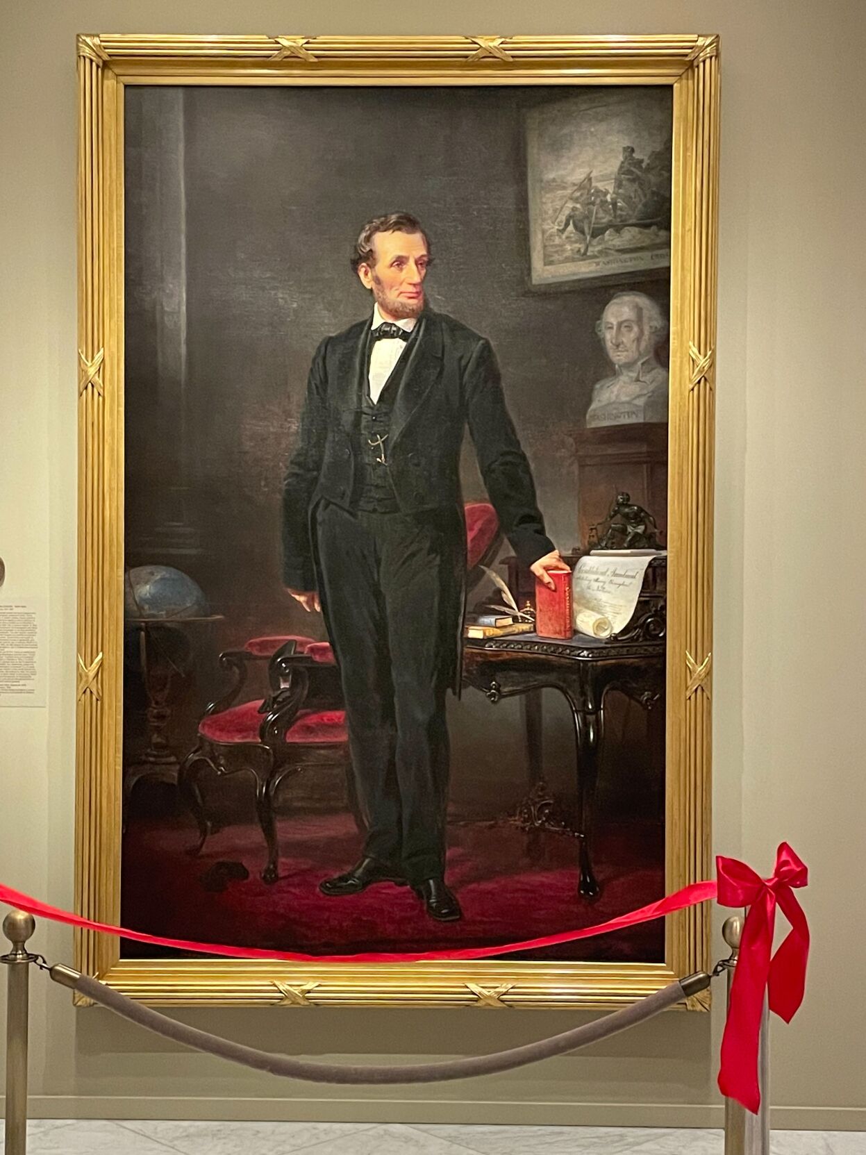 Madison's Lincoln portrait unveiled at National Portrait Gallery | News ...