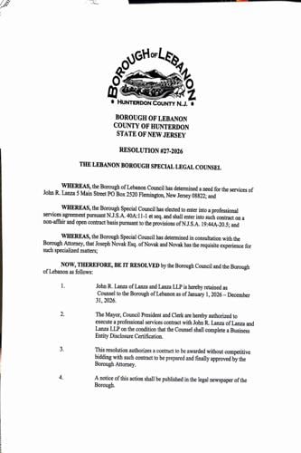 Lebanon Borough honors long-time Council President Richard Burton ...