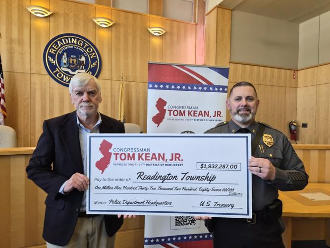 Rep. Kean presents Readington Police with nearly $2 million in grant ...