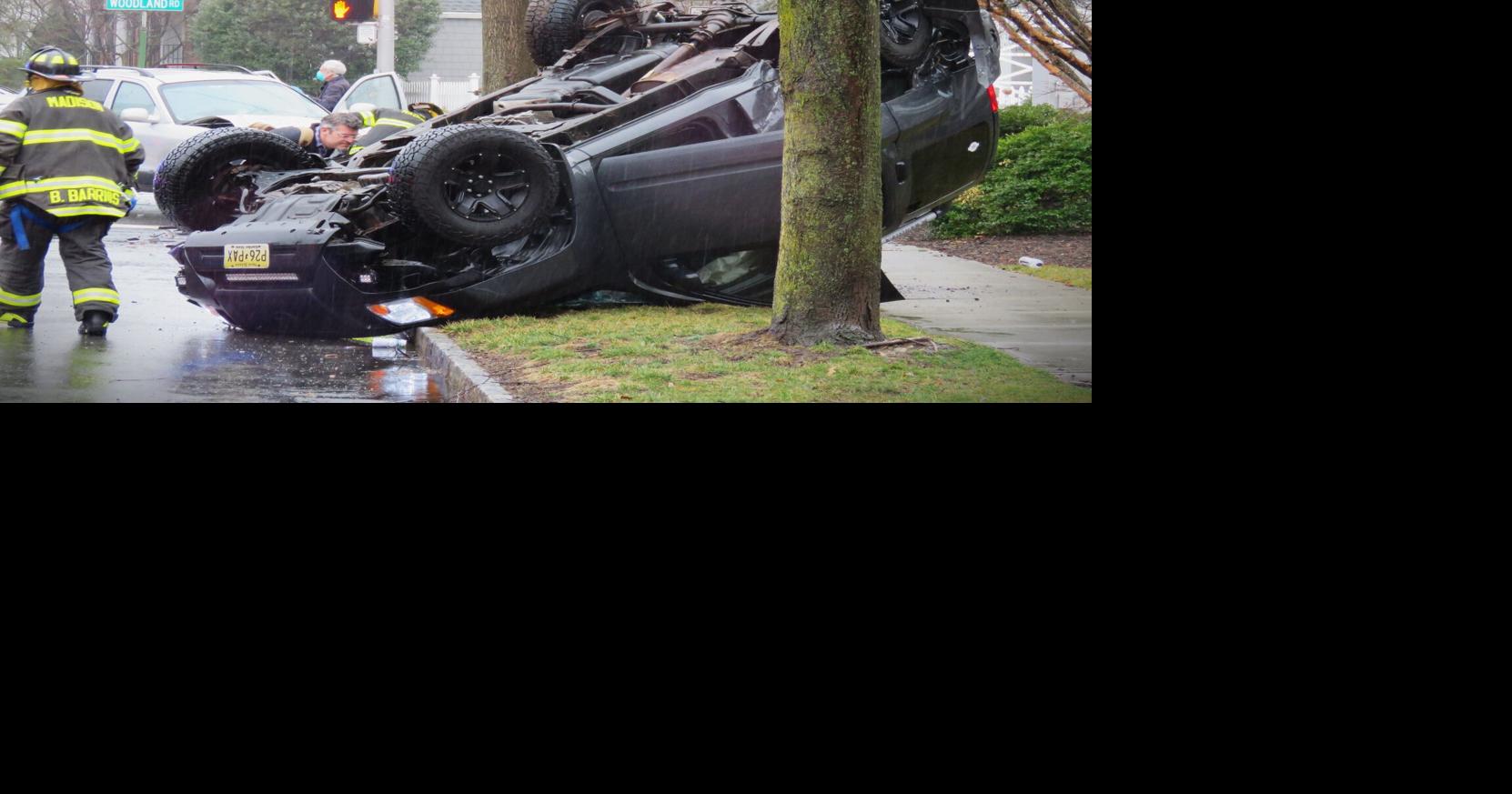 (VIDEO) Overturned vehicle crash in Madison results in minor injury to ...