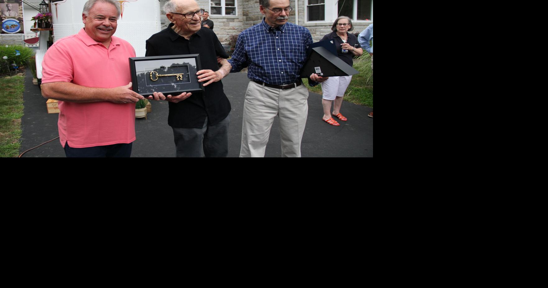 Morris Plains officials turn out to celebrate 100th birthday of WWII ...