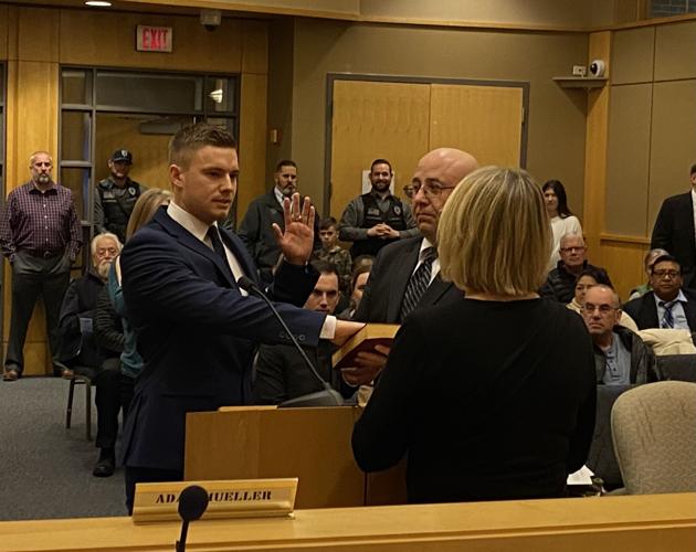 (VIDEOS) Readington adds three new police officers; discusses Route 22 ...