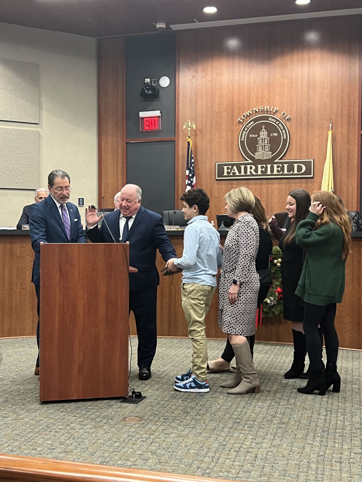 Fairfield swears in Galese as new mayor | News | newjerseyhills.com