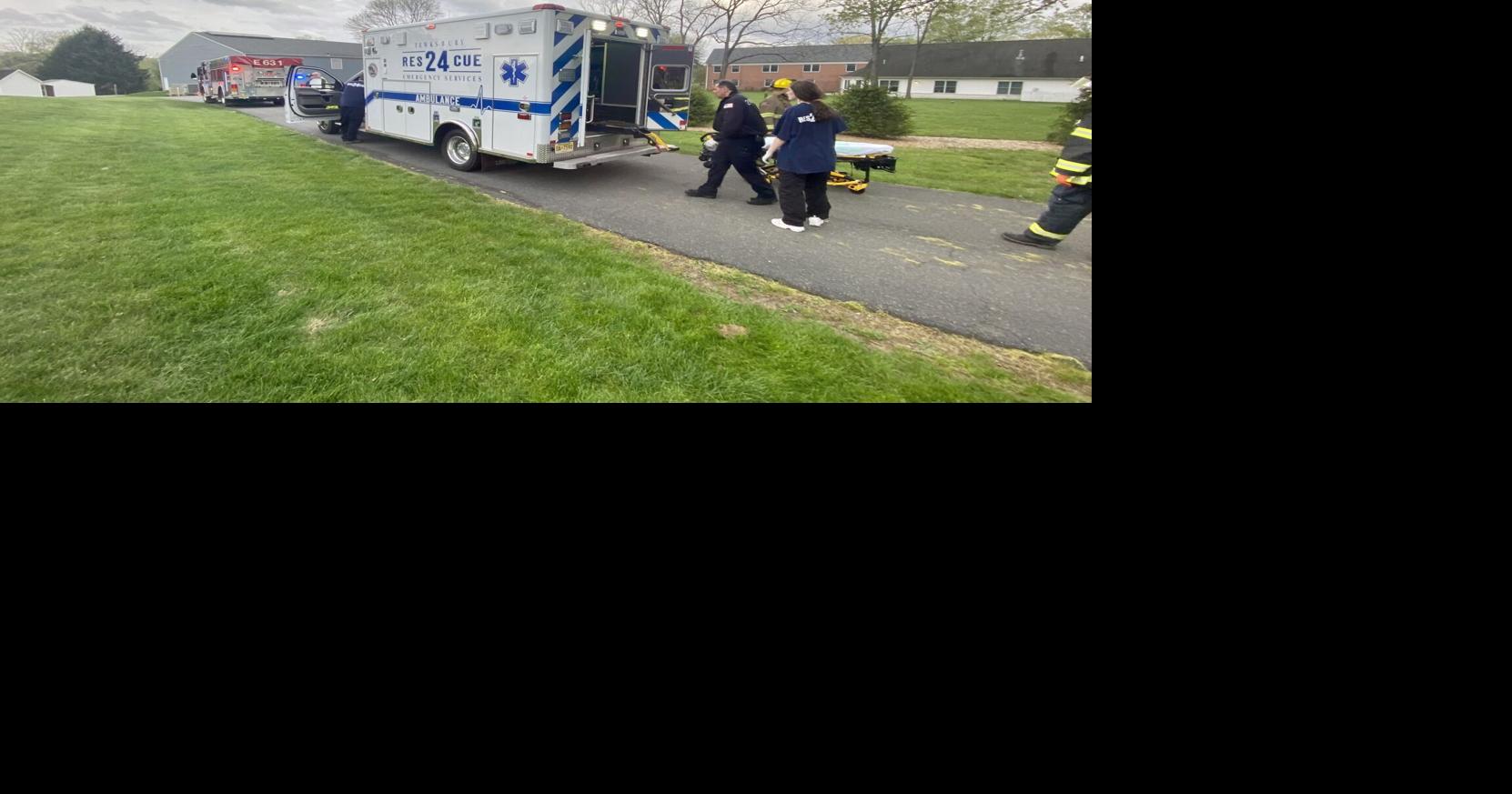 Unidentified man airlifted to trauma center by Tewksbury First Aid ...