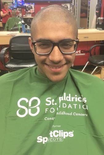 14 high school boys go bald to support childhood cancer research | News ...