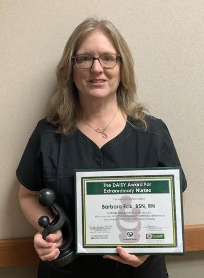 Hunterdon Health nurse Barbara Eck receives DAISY award | News ...
