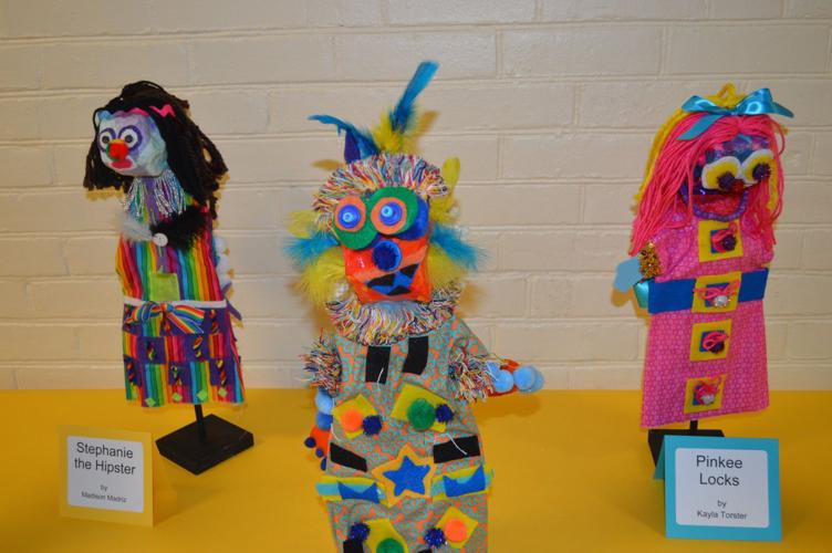 Ironia Elementary School art students showcase their puppets | News ...
