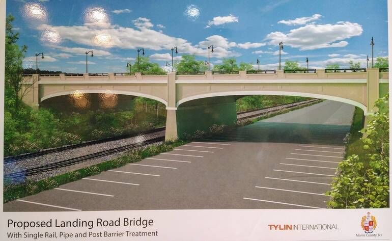 After decades of talk, Morris County begins replacement of Landing Road ...