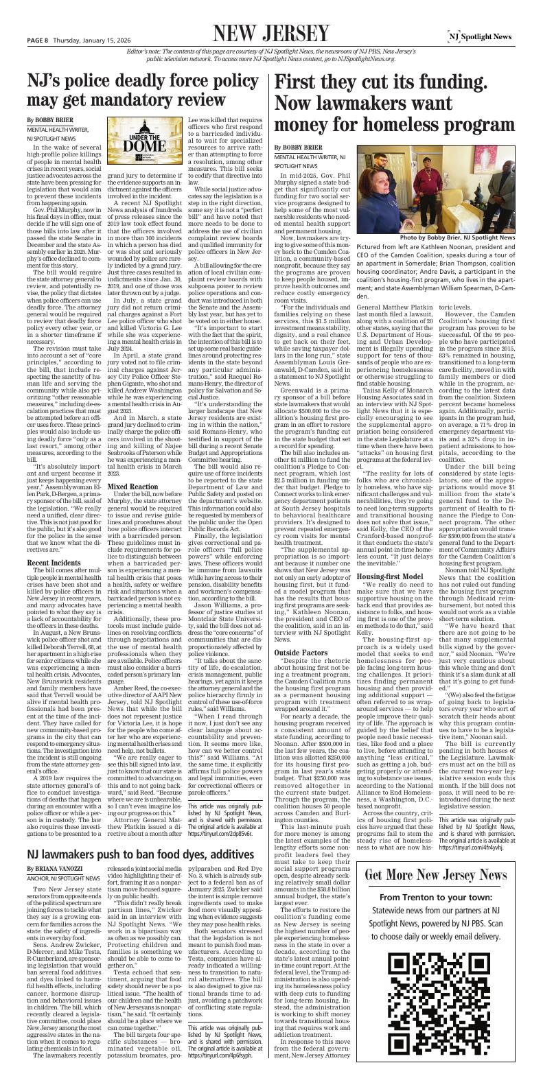Page A8 | Madison Eagle e-Edition | newjerseyhills.com