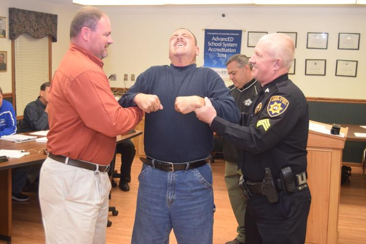County school board witnesses taser demonstration | News ...