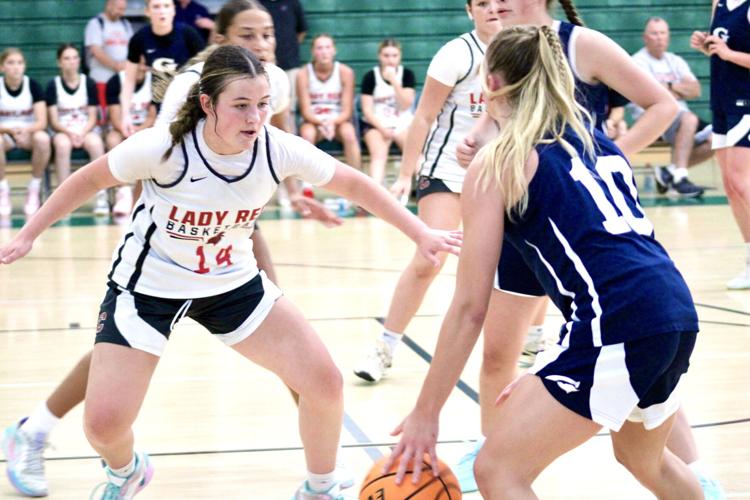 Lady Red ‘meshing’ in summer camp slate | | newportplaintalk.com