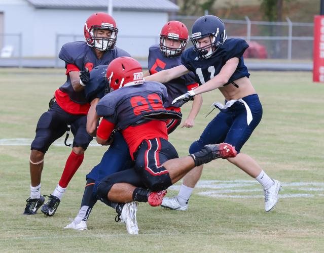 Cocke County, Grainger High football scrimmage | Gallery ...